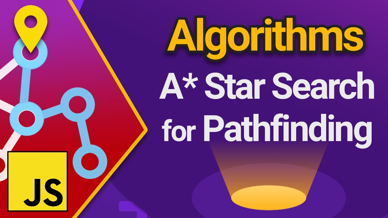 A* Star Search for Pathfinding - Algorithms in JavaScript - YouTube