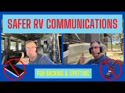 SENA Wireless Headsets for Safe RV Backing & Spotting - YouTube