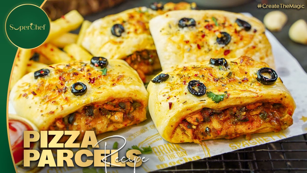 Pizza Parcels Recipe for a Flavorful Recipe by SooperChef - YouTube