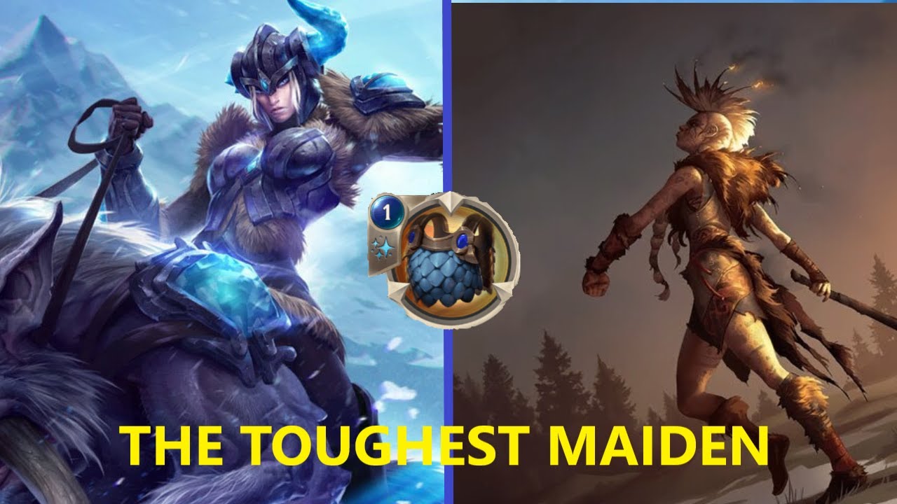 Troll Ember Maiden Deck | Legends of Runeterra Gameplay | LoR Game ...