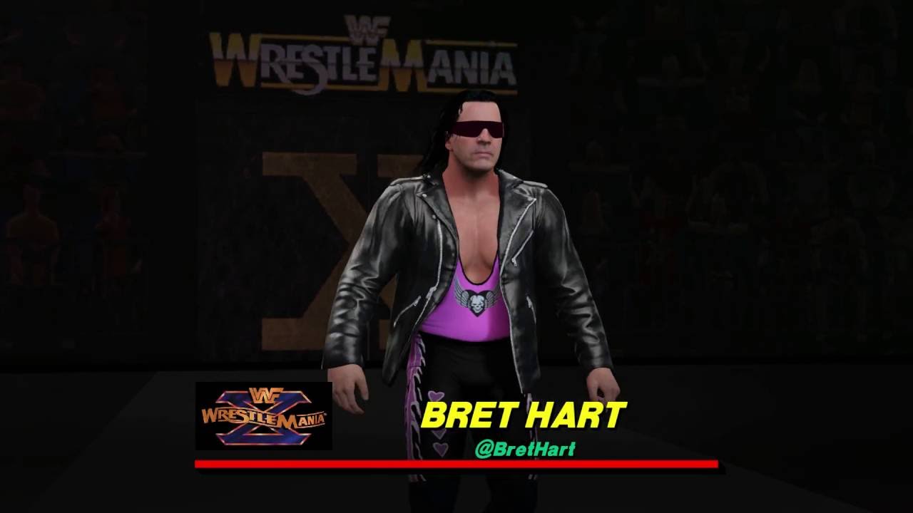 Bret 'Hitman' Hart Entrance - YouTube