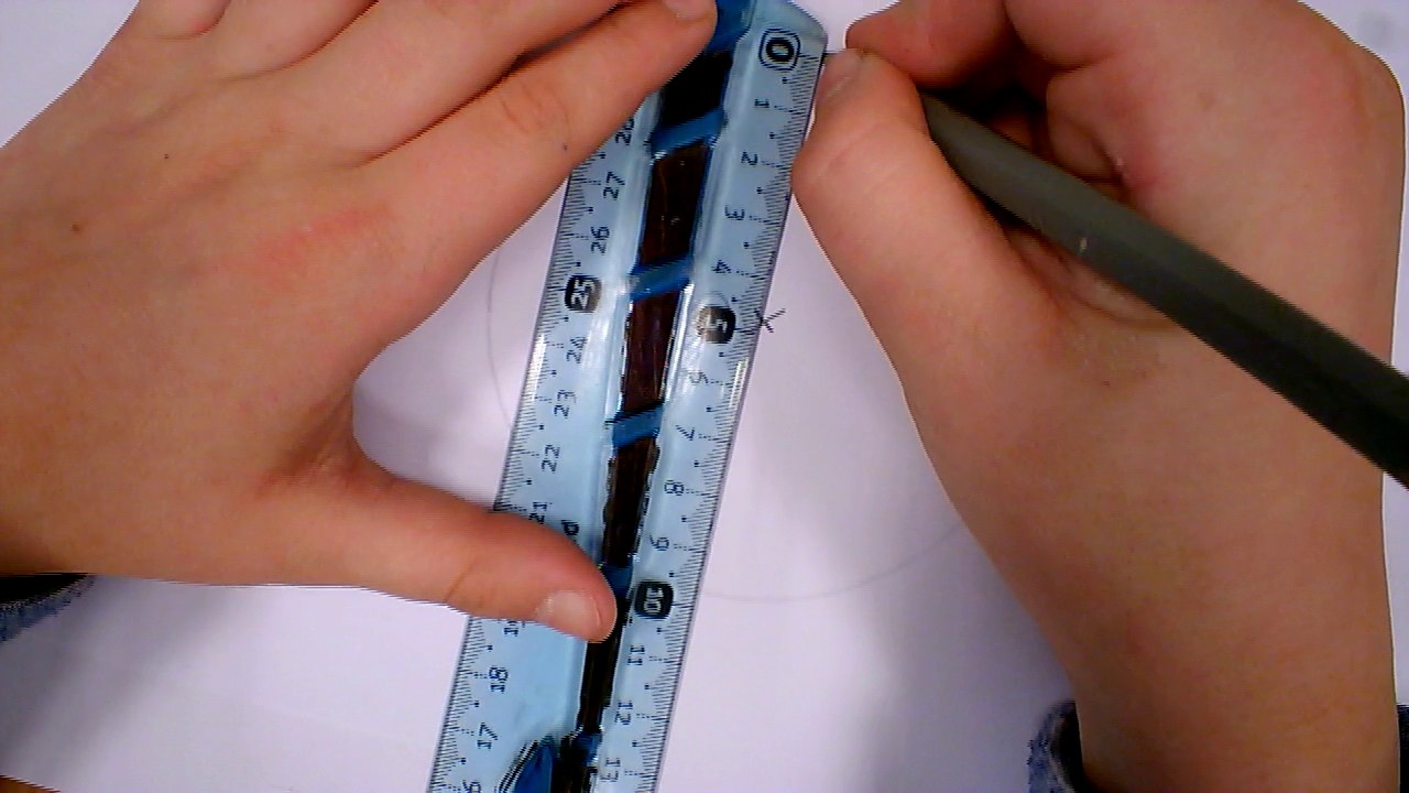 6e Tracer un cercle rayon diamètre corde 6B Antoine Maximilien 01 - YouTube