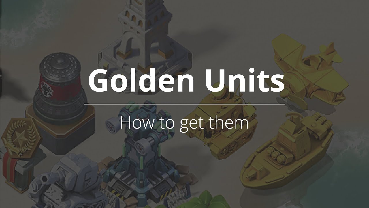 Top War - Golden Units - Where to get them for FREE? - YouTube