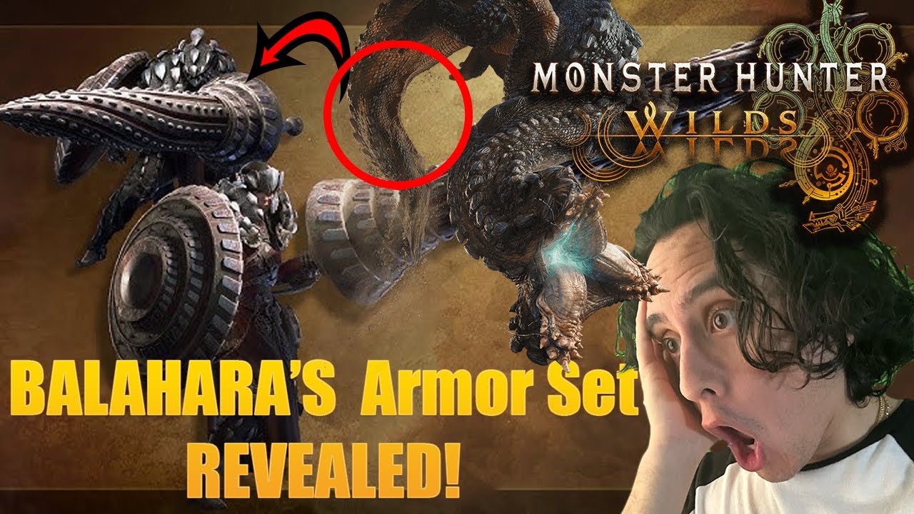Monster Hunter Wilds: BALAHARA'S Armor Set REVEALED!! - Lance Breakdown ...