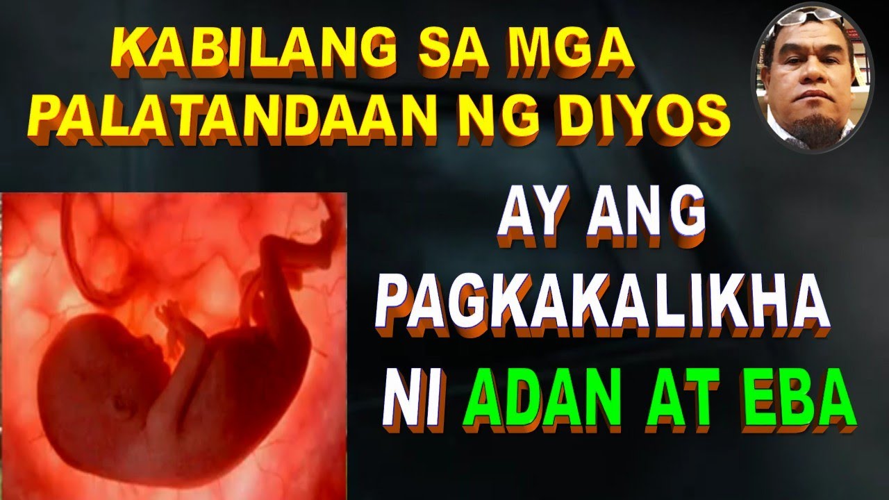 KABILANG SA MGA PALATANDAAN NG DIYOS AY ANG PAGKAKALIKHA NI ADAN AT EBA ...