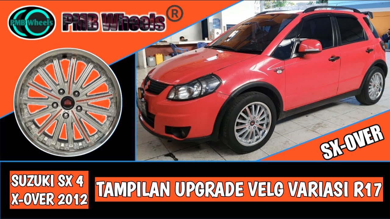 Model tampilan SUZUKI SX 4 X-OVER 2012 - Upgrade velg variasi R17 ...