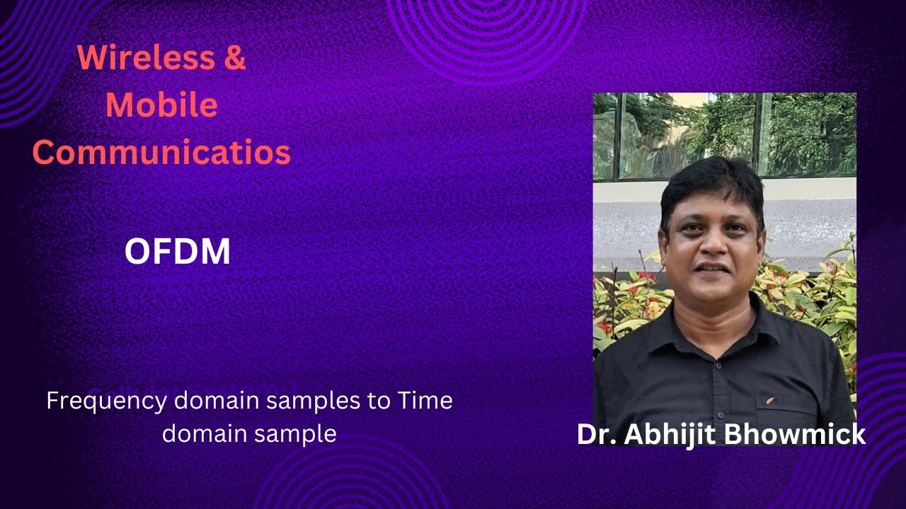 OFDM Frequency domain samples to time domain samples - YouTube