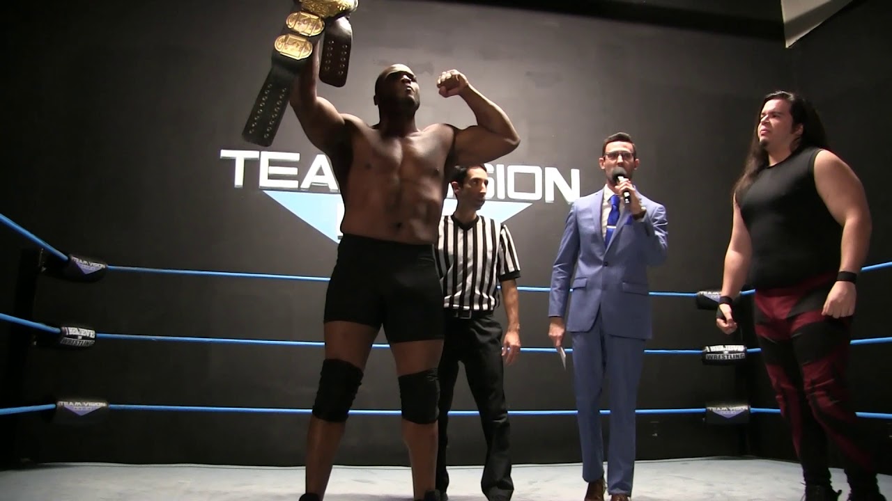 I believe in wrestling. deon james vs caiuswolf - YouTube