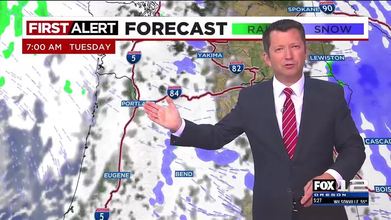 FOX 12 Oregon Sunday evening weather forecast for Portland (11/3) - YouTube