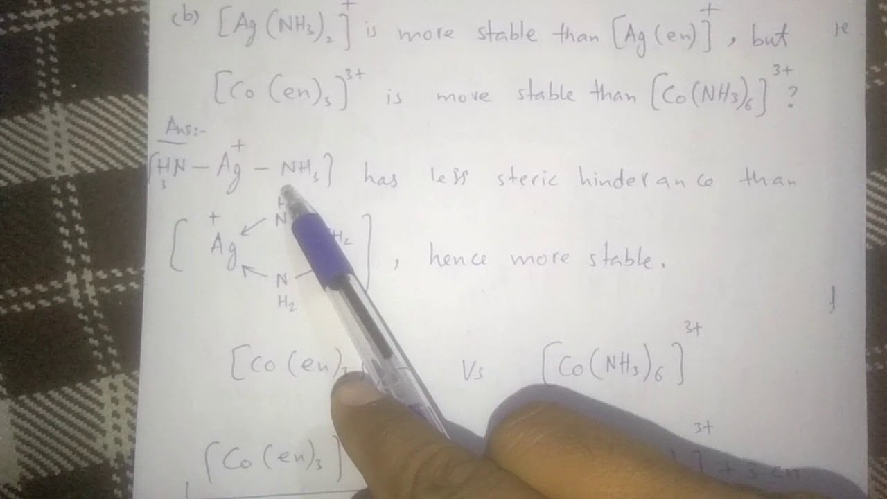Thermodynamic stability versus kinetic stability part 2 - YouTube