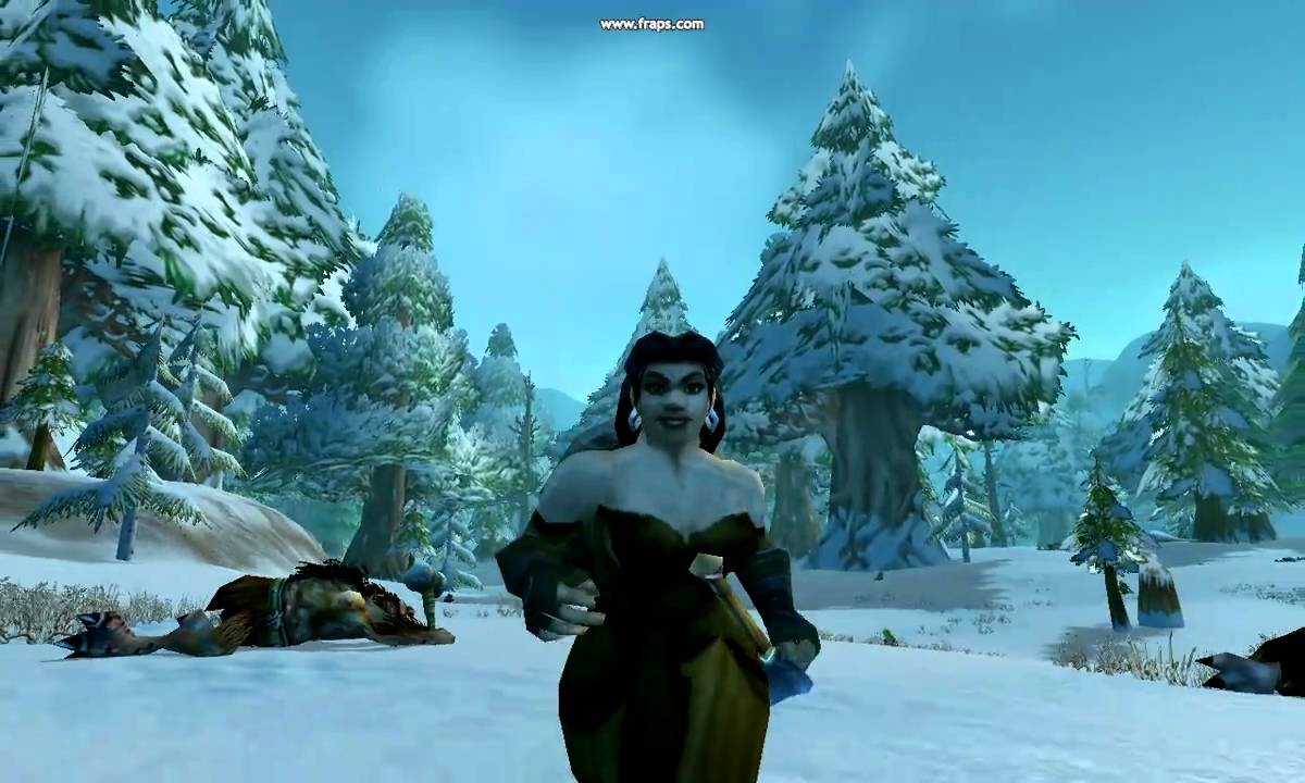 Female Dwarf Shaman Running - YouTube