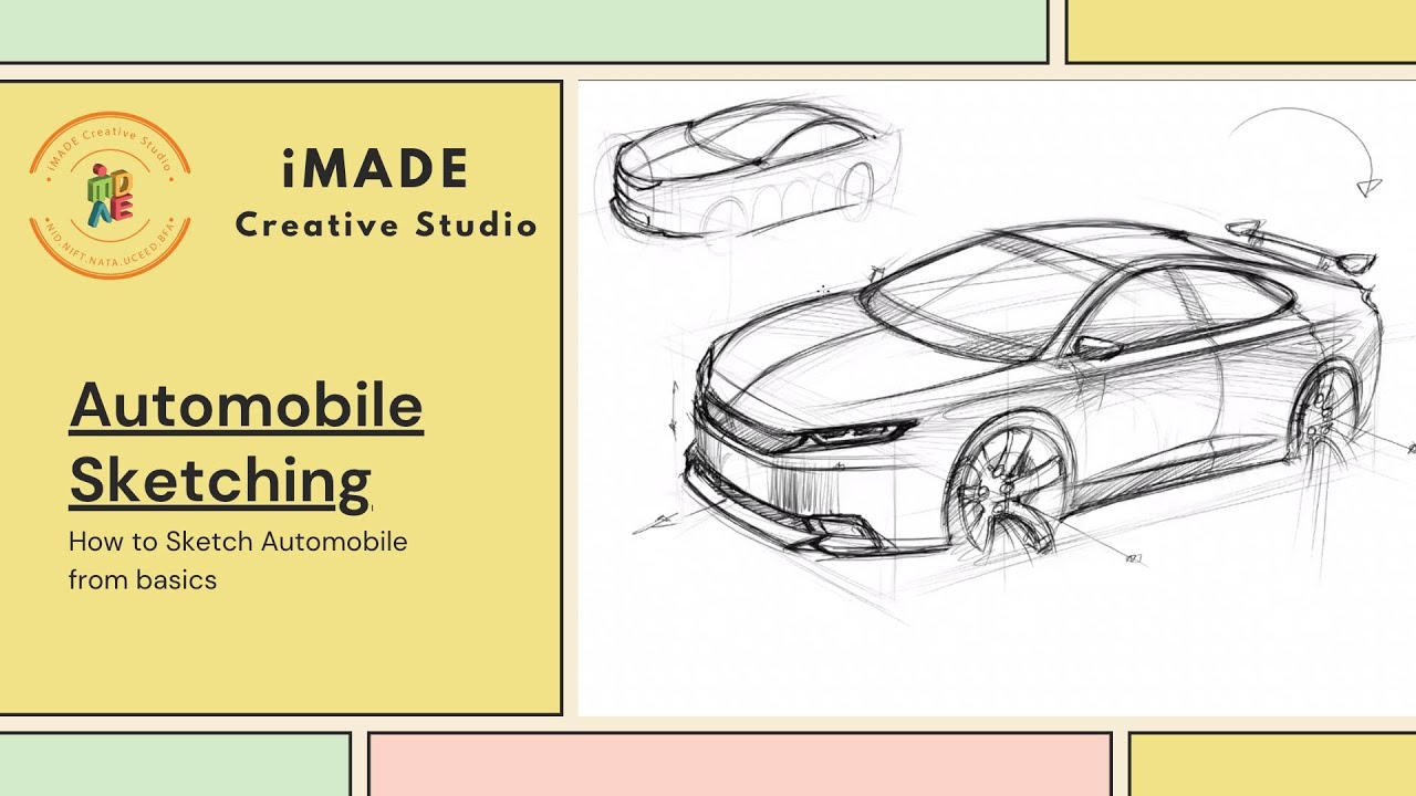 Drawing Improvement! Sketching & Shading Vehicles - YouTube