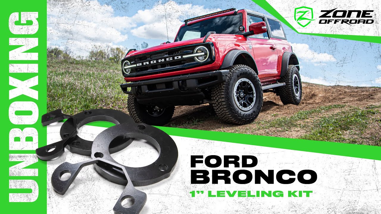 2021 Ford Bronco - 1" Leveling Kit | Unboxing Video - YouTube