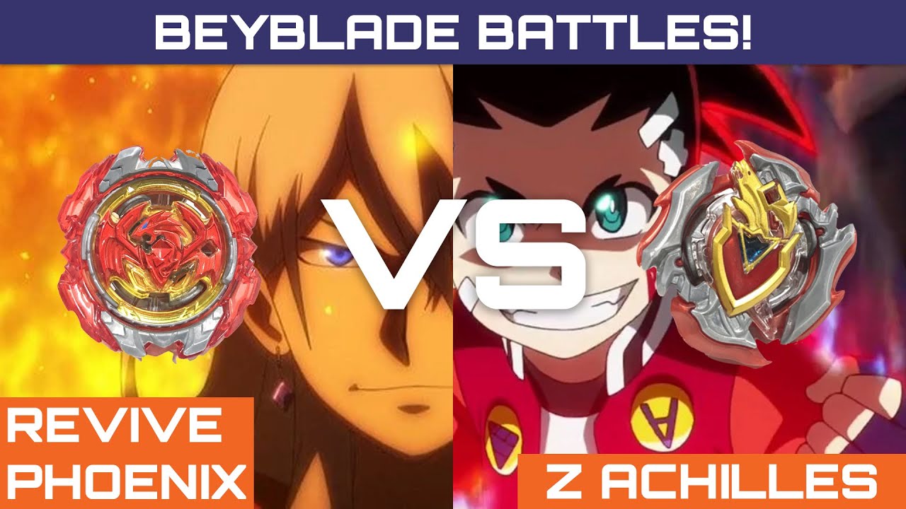 Revive Phoenix vs Z Achilles - Beyblade Burst ChoZ/Super Z - YouTube