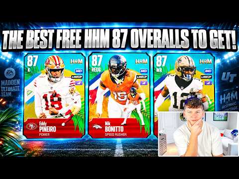 DO THIS TODAY! THE BEST FREE 87 OVERALL HHM PLAYERS TO GET!
