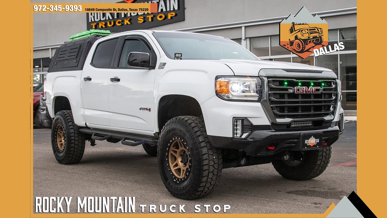 2021 GMC Canyon AT4 / LOADED W/ OFFROAD MODS / OPTIONS / ONE OWNER ...