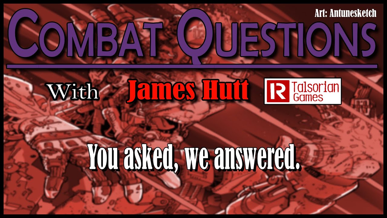 Combat Questions Answered By James Hutt. Cyberpunk Red. - YouTube
