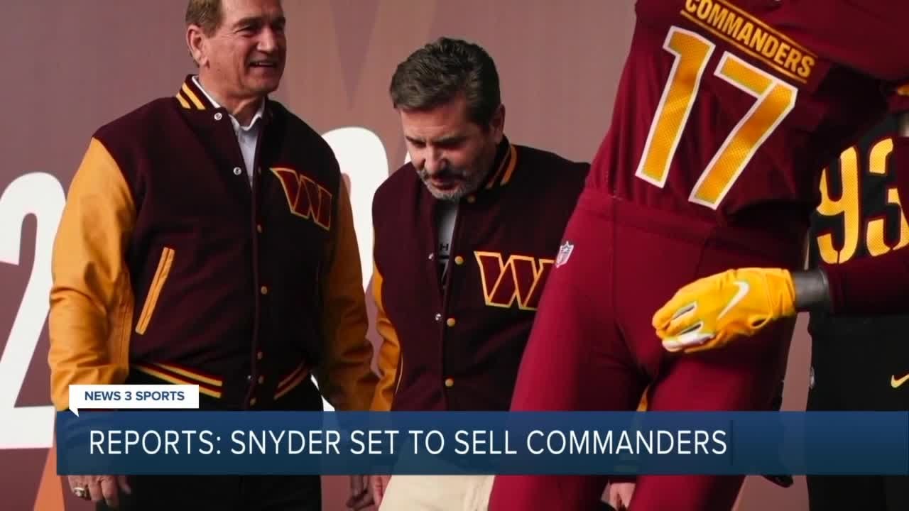 Snyder agrees to $6.05B sale of NFL's Commanders - YouTube