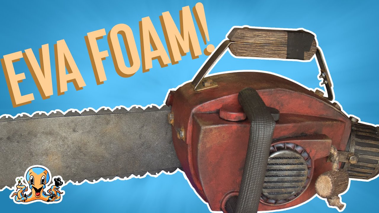 I MADE THE CHAINSAW FROM EVIL DEAD! (EVA foam, cast resin & MORE!) # ...
