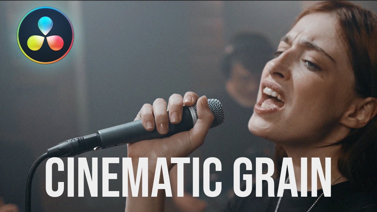 HOW TO ADD CINEMATIC FILM GRAIN IN DAVINCI RESOLVE 19 - YouTube