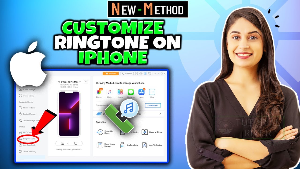 How to Customize a Ringtone on iPhone/iPad 2025 - YouTube