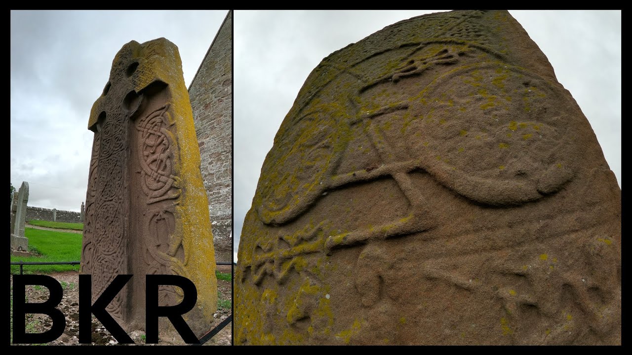 Ancient Pictish Carved Stones - Aberlemno, Scotland - YouTube