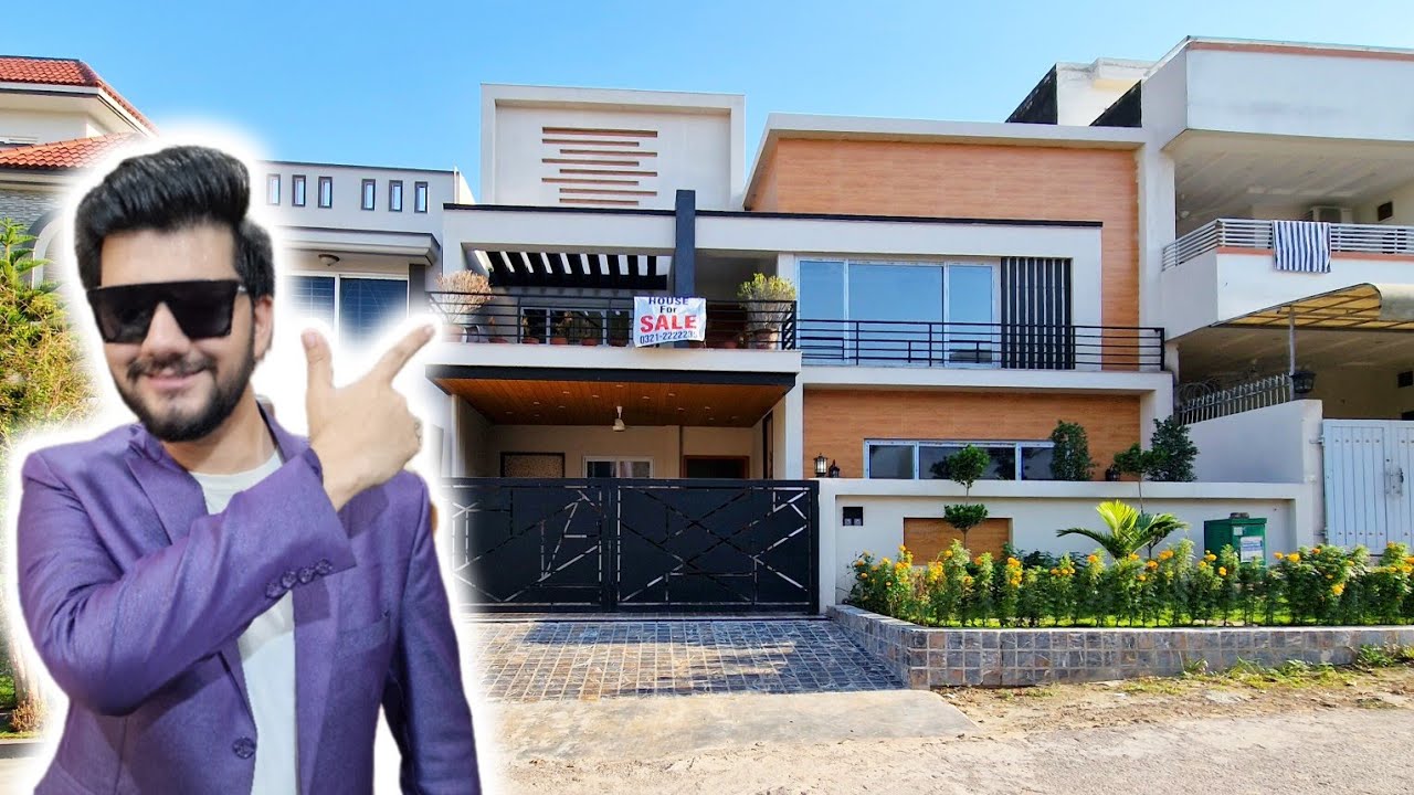 10 Marla Most Beautiful CORNER House G-13 ISLAMABAD | Short House Tour ...