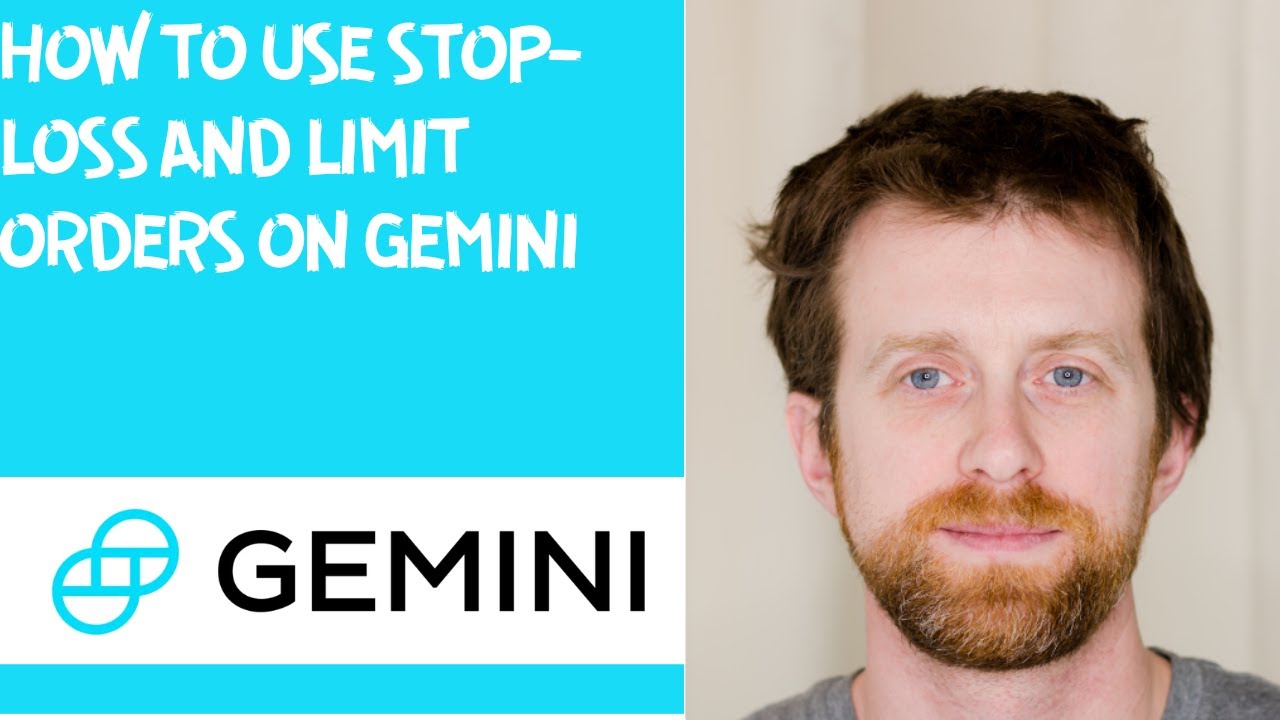 How to use stop loss and limit orders on Gemini - YouTube