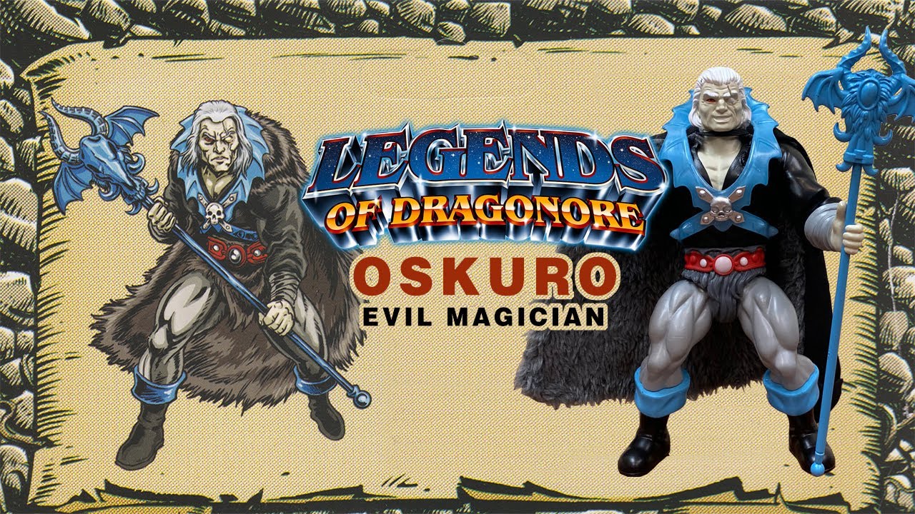 Oskuro - Legends of Dragonore - Unboxing and Review - YouTube