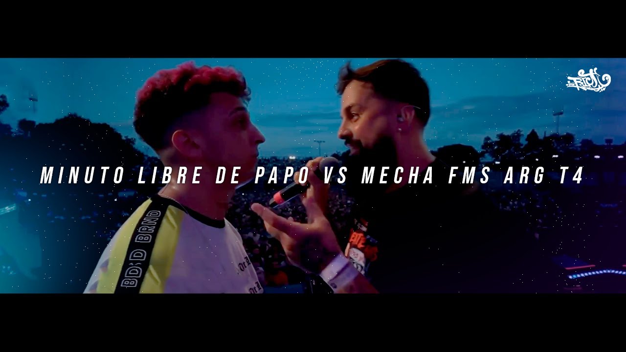 PAPO VS MECHA | MINUTO LIBRE | FMS ARGENTINA / 2021 TEMPORADA 4 | LETRA ...