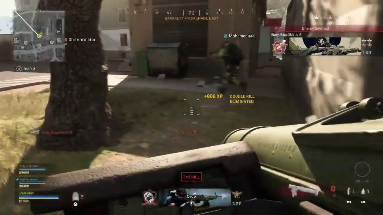 Call of Duty- Modern Warfare JOKR epic double kill - YouTube