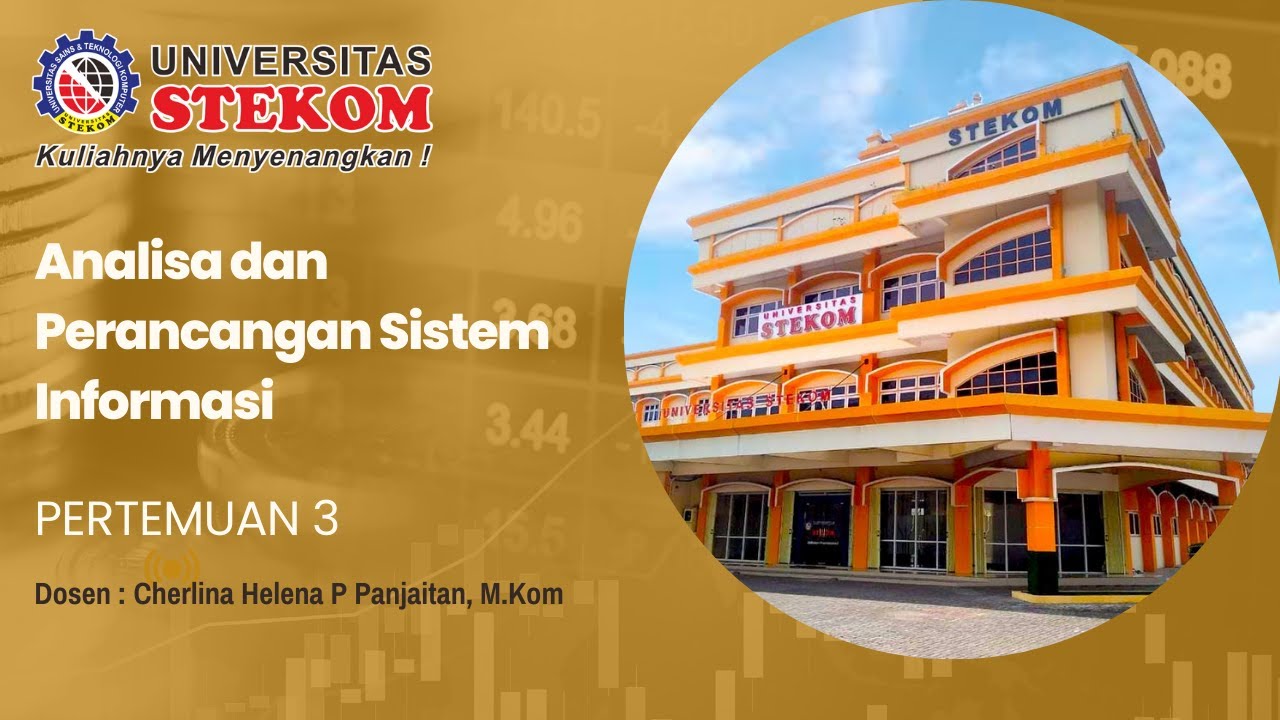 Analisa dan Perancangan Sistem Informasi - PERTEMUAN 3 - YouTube