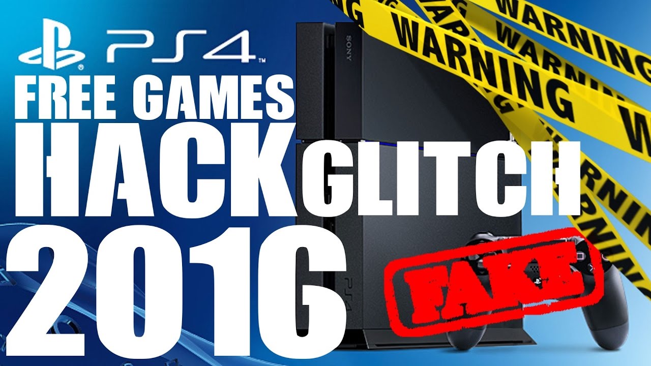 WARNING ABOUT FAKE PS4 FREE GAME GLITCH 2017 - YouTube