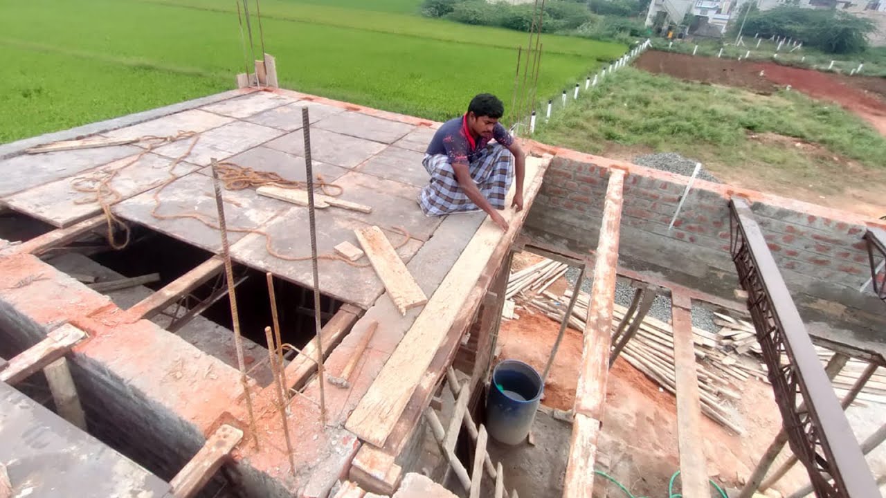 Centring Work with Adjustable Props/ Jockey | Roof Moulding Using ...