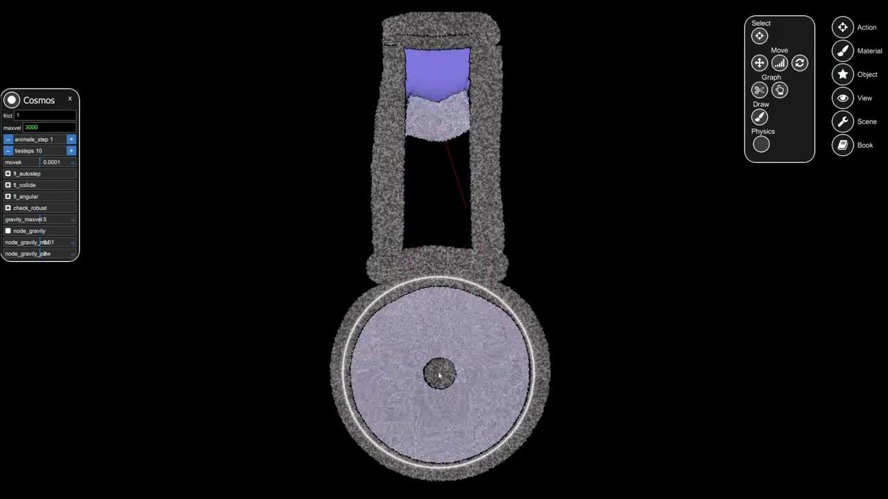 Slider-crank Piston 2.0 - Space Simulation Toolkit - YouTube