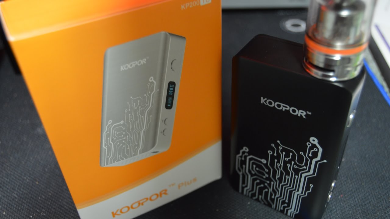 Koopor Plus 200w Mod Review by SMOK! Only $30 - YouTube
