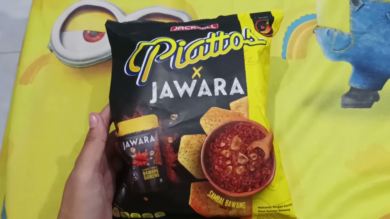 Review yang terbaru dari Piattos, Piattos X Jawara Sambal Bawang Flavor ...