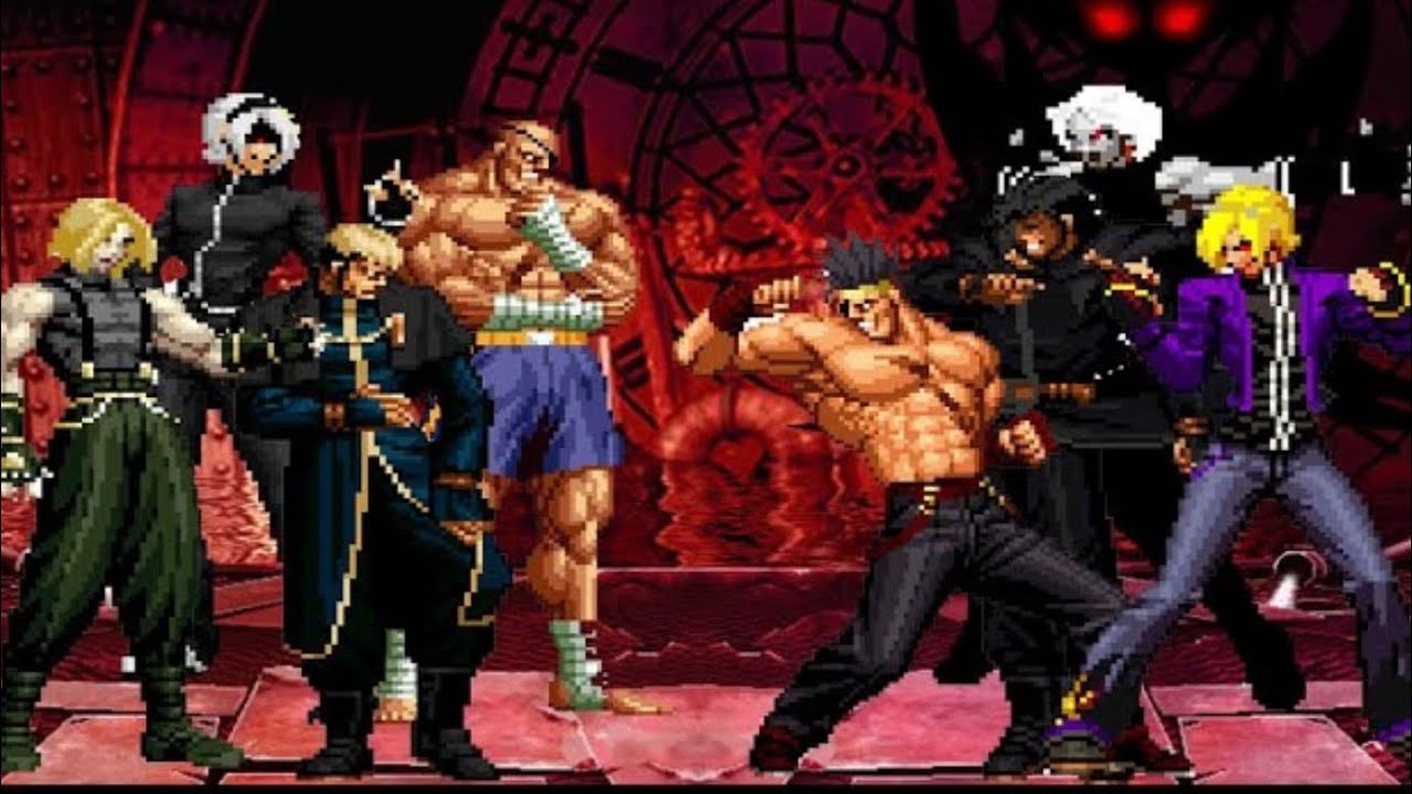 [KOF Memorial Mugen] ADEL-BOSS Team vs Cursed Adelheid Team - YouTube