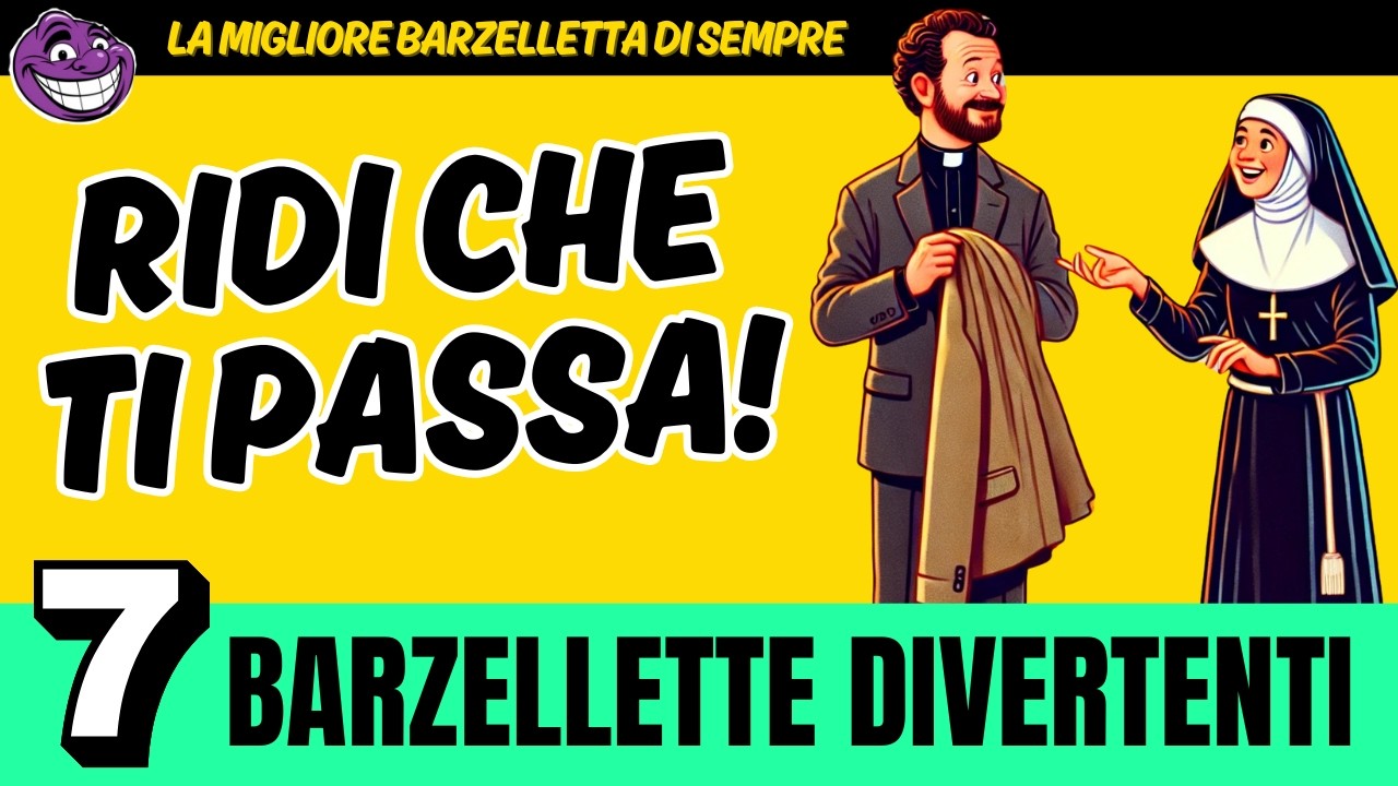 7 BARZELLETTE DIVERTENTI | Tante Risate Garantite | La Migliore ...