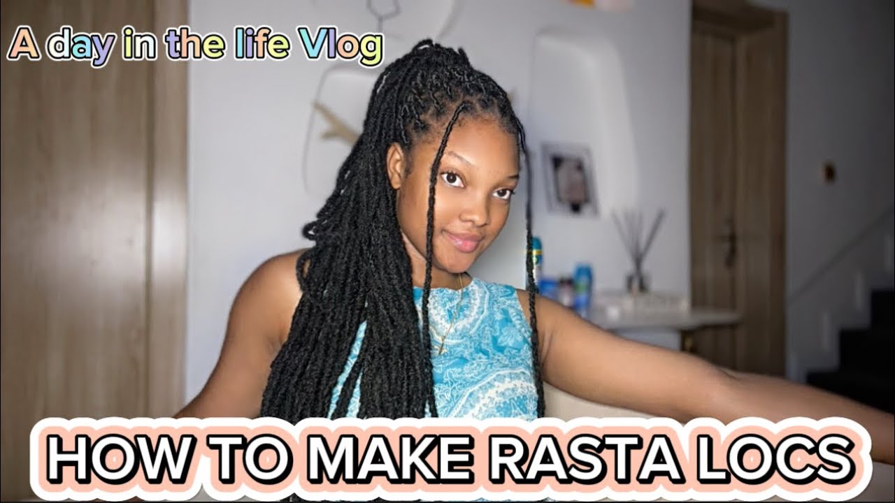FULL VIDEO: HOW TO MAKE RASTA LOCS| PEACE SAMUEL| VIBE WITH PEACEY #diy ...