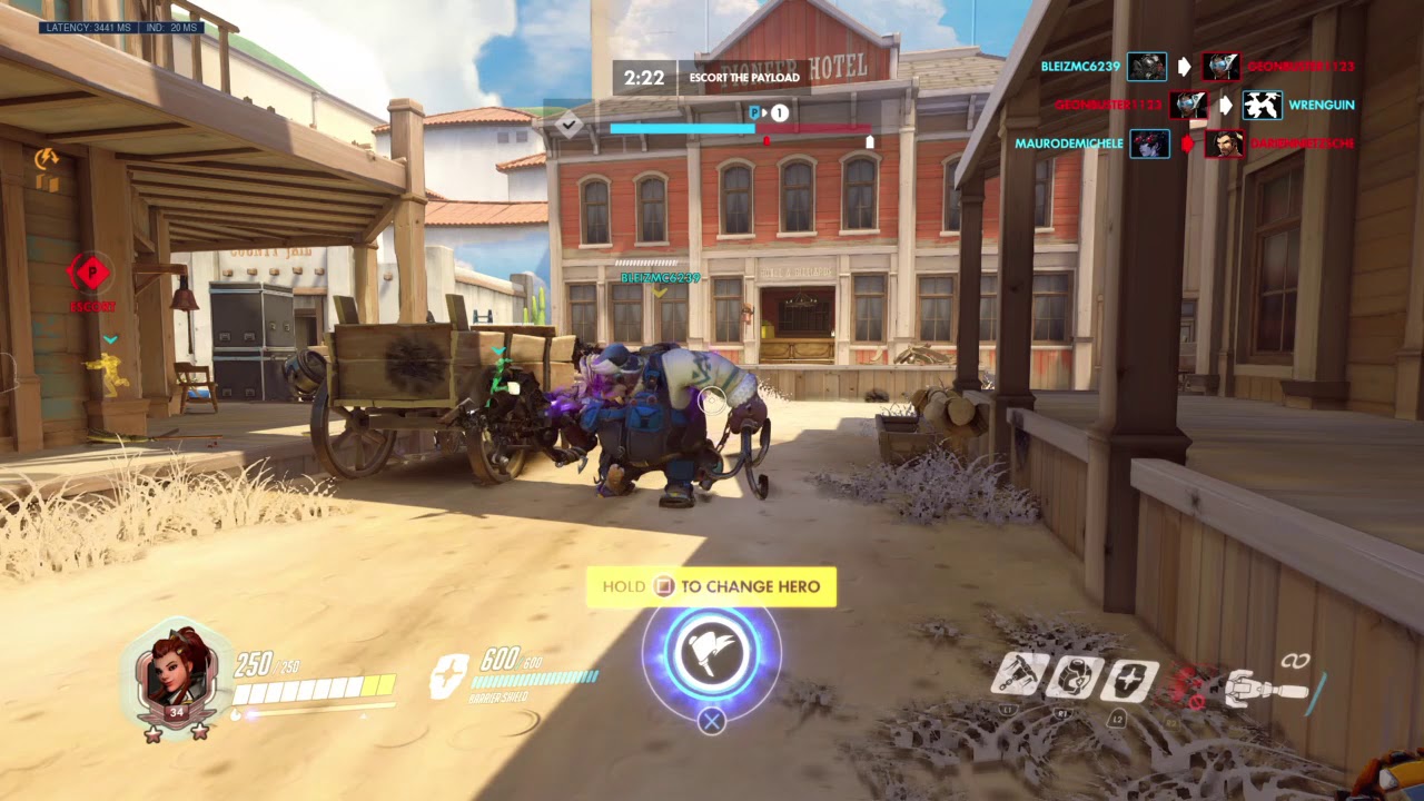 Overwatch Attack of the Latency - YouTube