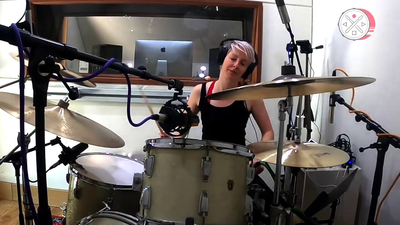 Free Drum Stems - EmilyDrums.com Stem Club - Antiatom @ 100 3/4 - YouTube