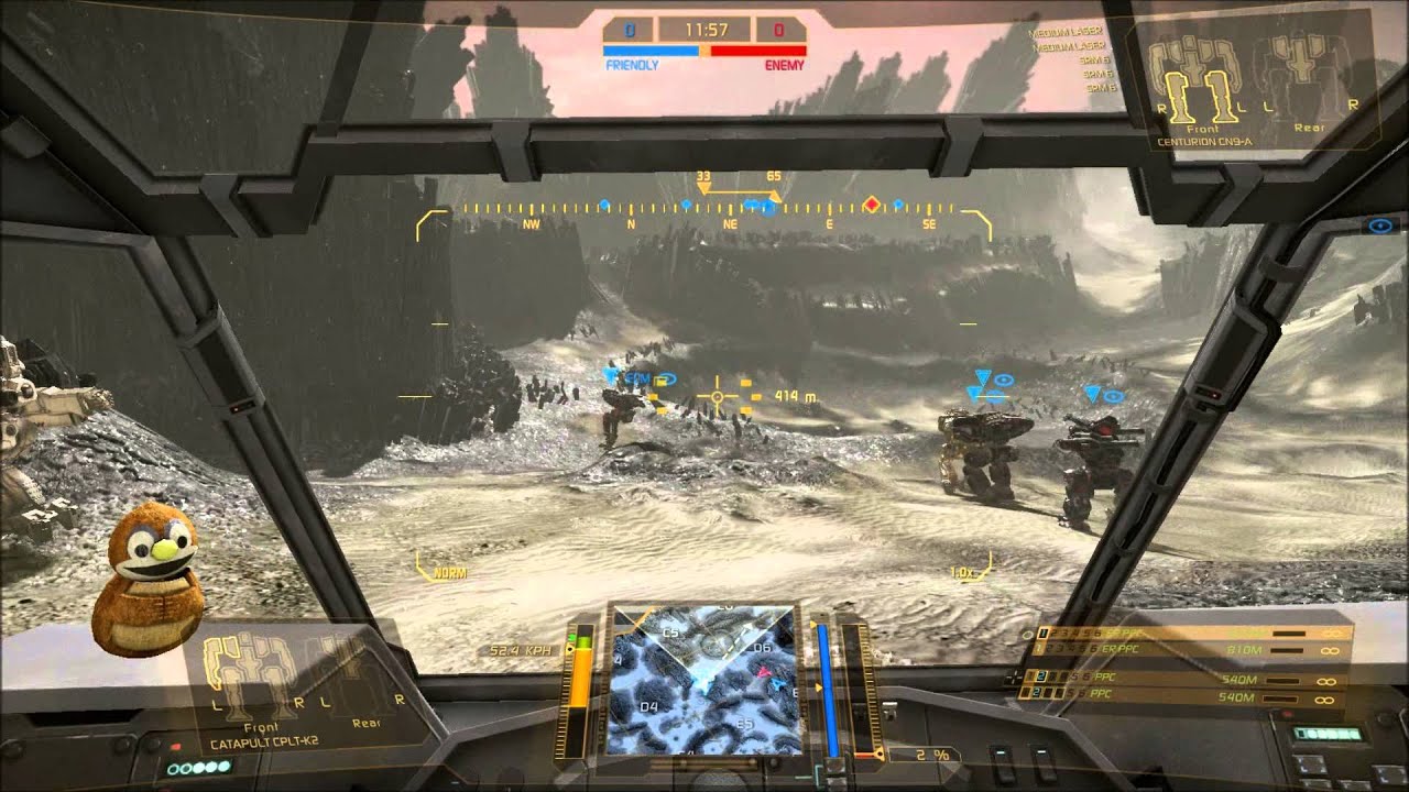 MWO Clan wolverine 3.22 Clan wolverine reverse slope defence attempt 1 ...