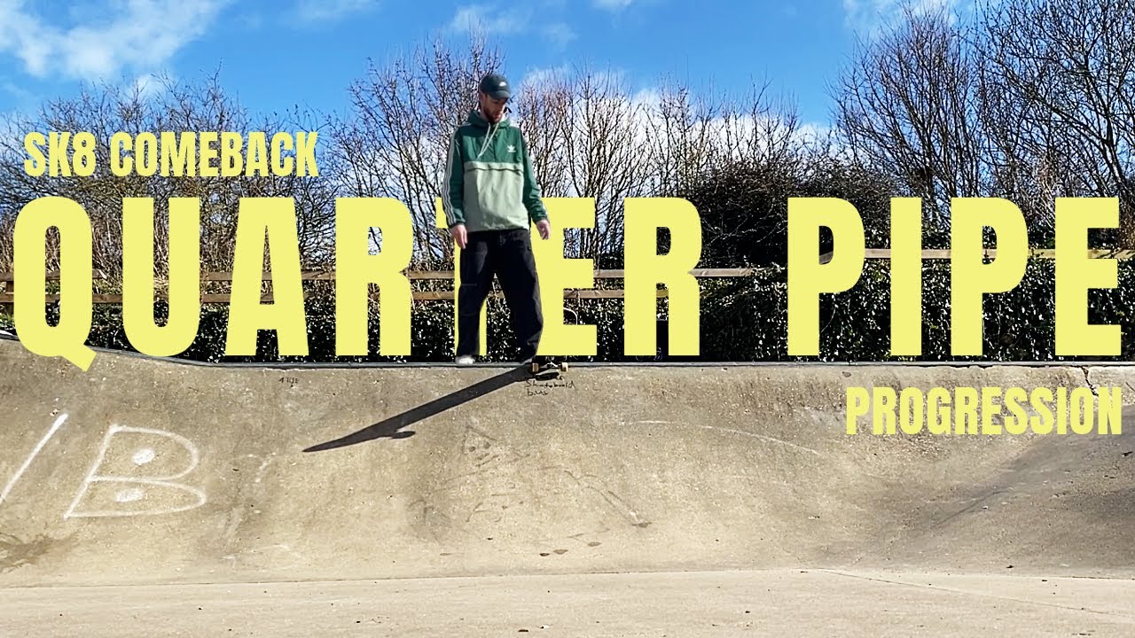 4ft Quarter pipe progress & Ledge maintenance - YouTube
