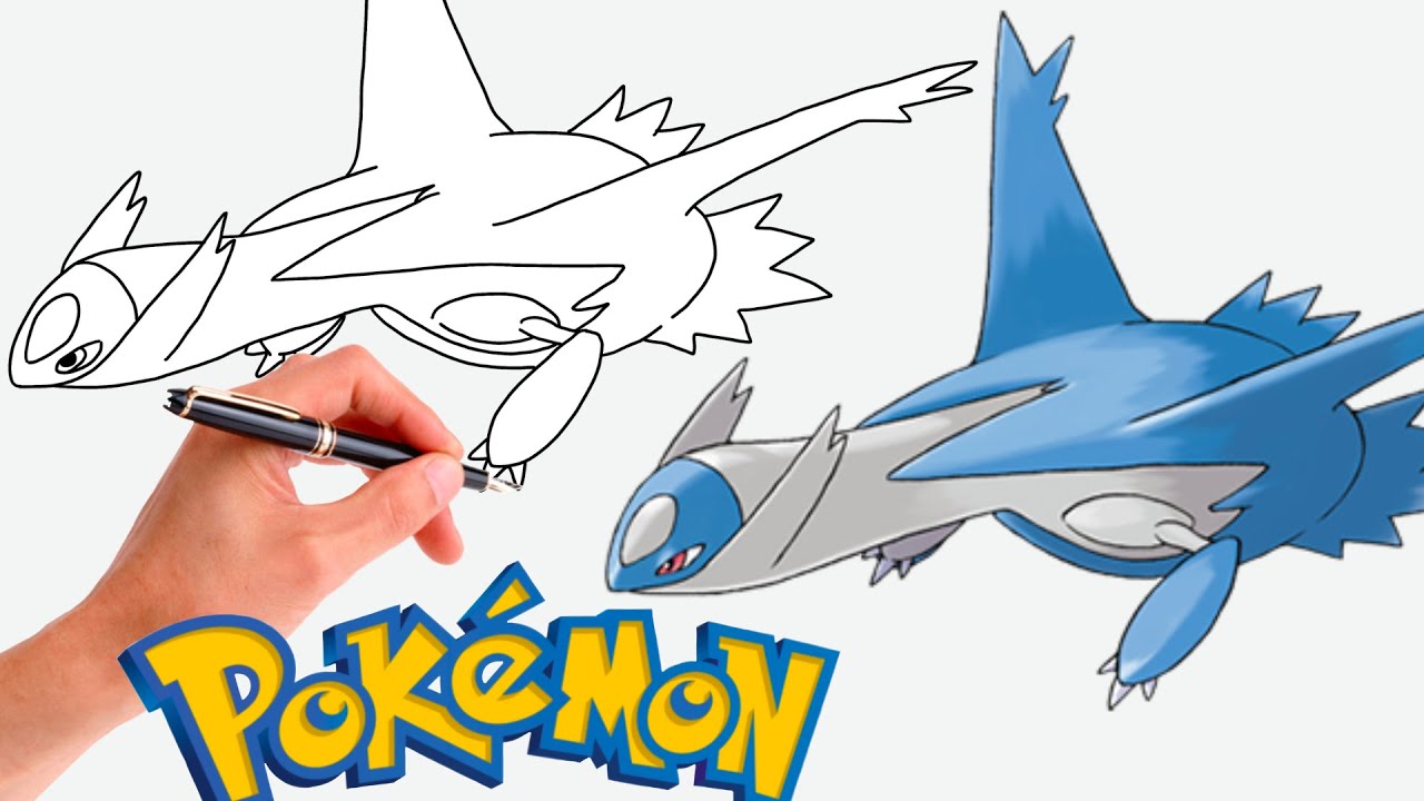 Cómo dibujar LATIOS POKEMON #381 | Generación 3 - YouTube