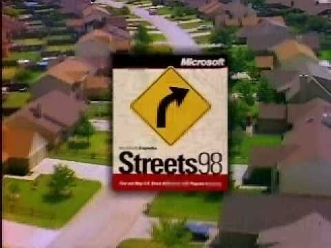 Microsoft Streets 98 - Promo - YouTube