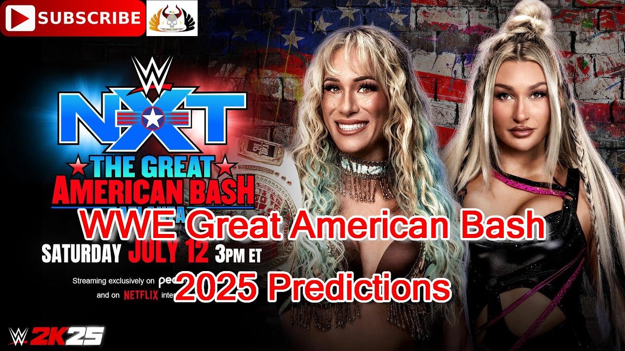 WWE Great American Bash 2025 NXT Women’s North American Championship ...