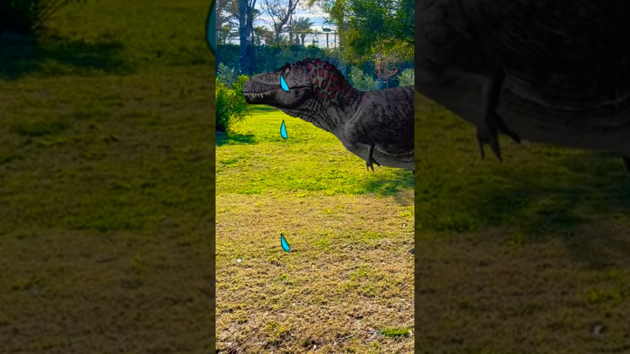 Why is the t-rex crying? - YouTube