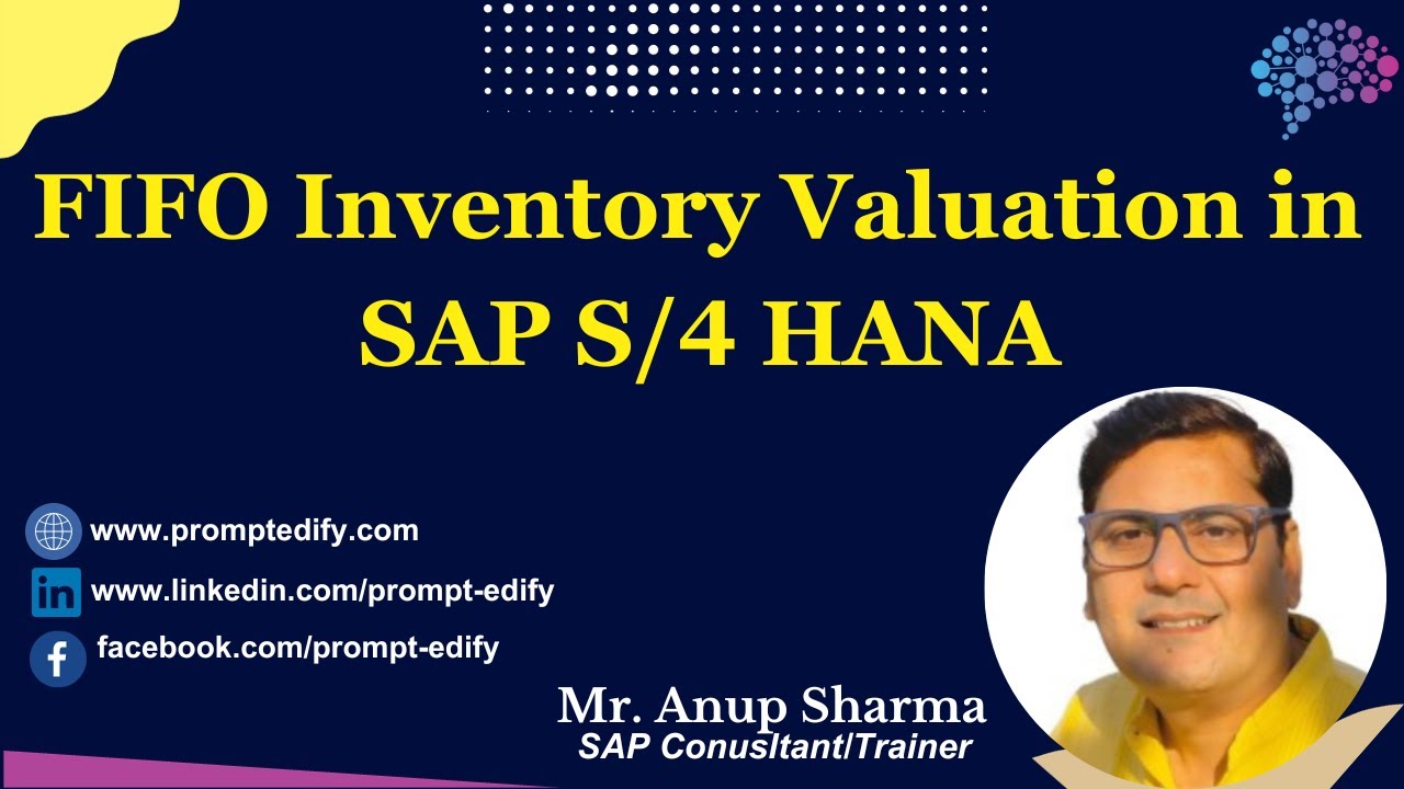 What is the FIFO Inventory Valuation process in SAP S4 HANA - YouTube