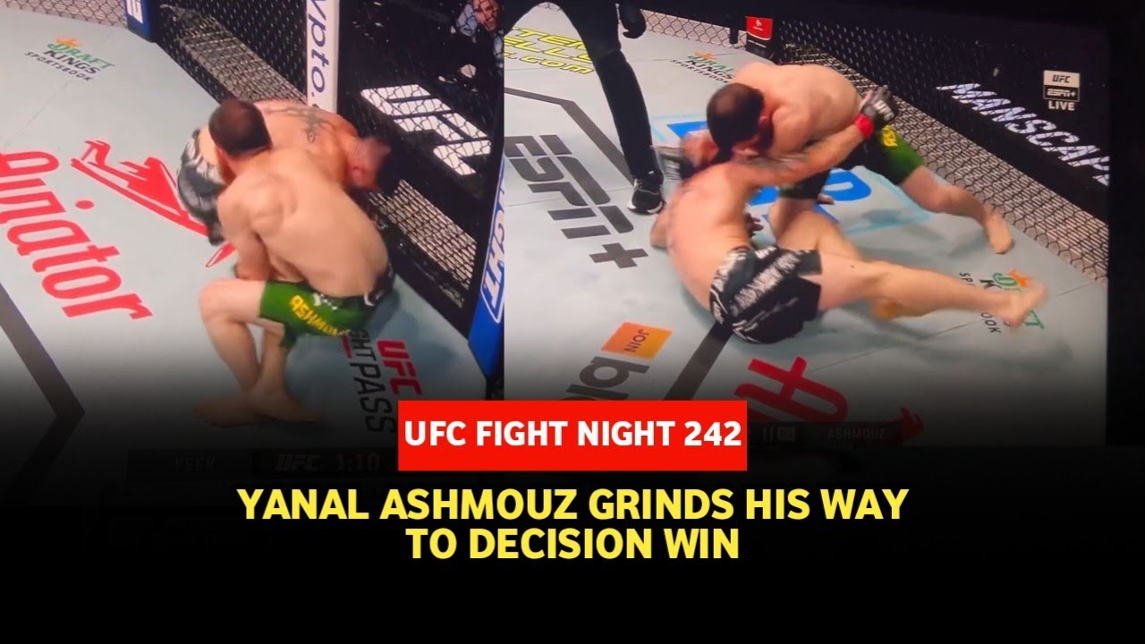 UFC Fight Night 242 results: Yanal Ashmoz destroys Trevor Peek with ...